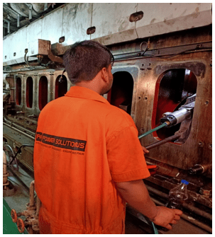 Onsite Repair of Damaged Radius Fillet Crankpin | Crankpin Machining