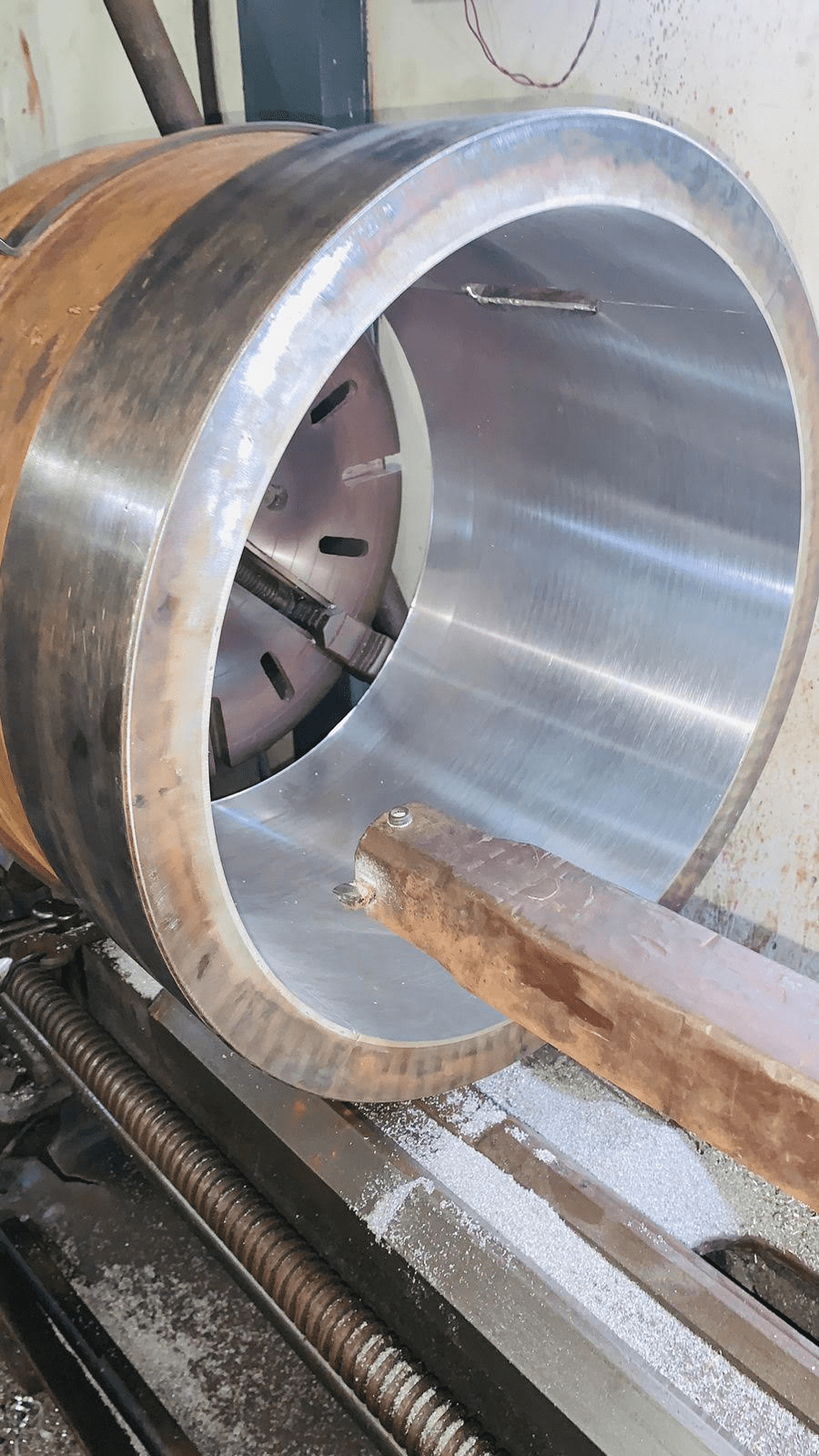 Onsite Intermediate Propeller Shaft Bearing | In place Machining